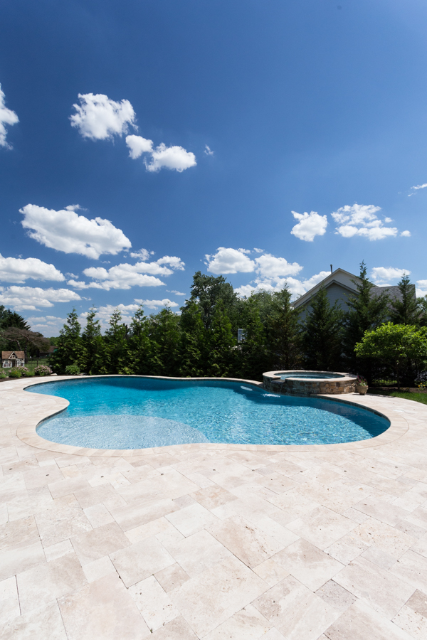 Project #4: Inground Pool, Stonework, and Structure - Bonucci Masonry