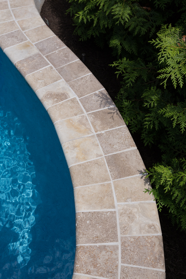 Project #4: Inground Pool, Stonework, and Structure - Bonucci Masonry