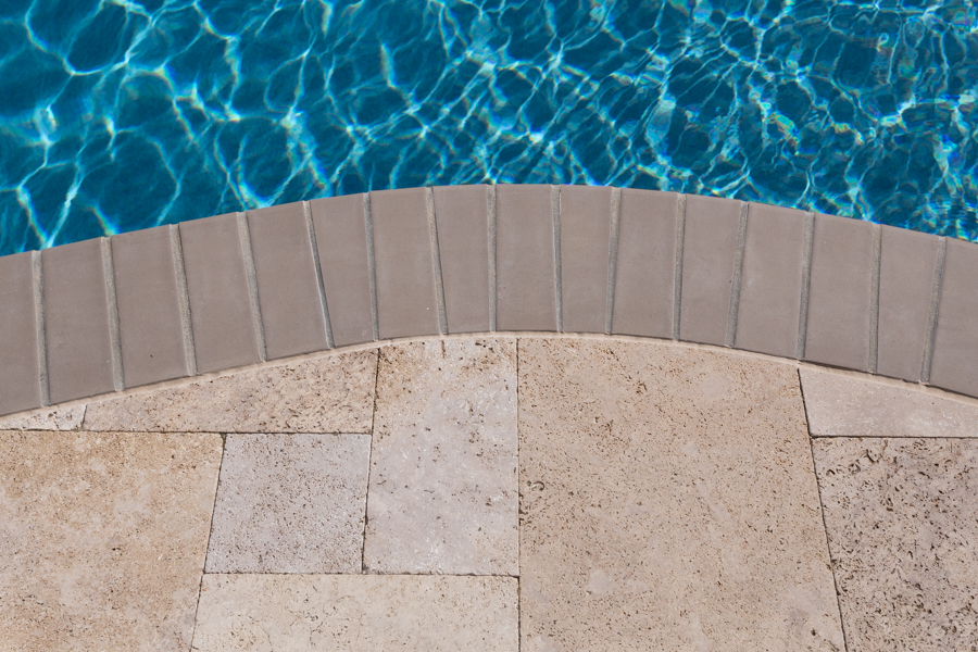 Project #3: Inground Pool, Stonework, and Pergola - Bonucci Masonry